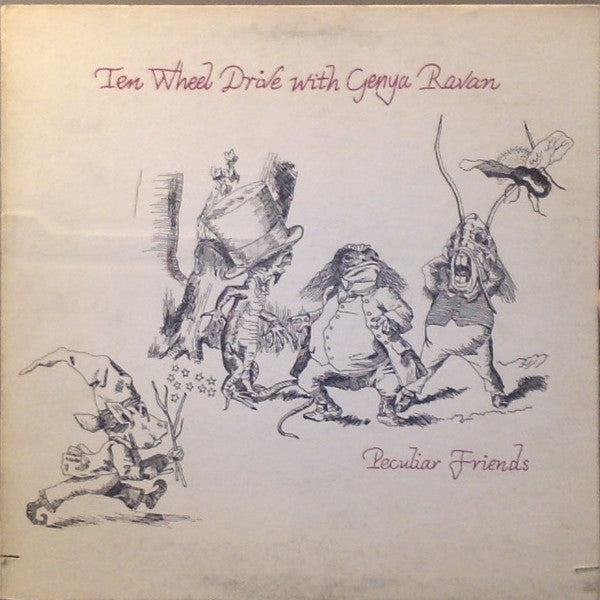 Ten Wheel Drive With Genya Ravan : Peculiar Friends (VG+) – Square Cat ...