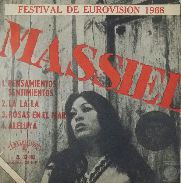 Massiel : Festival De Eurovision 1968 (VG) – Square Cat Vinyl