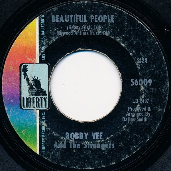 Bobby Vee And The Strangers (17) : Beautiful People (VG+) – Square Cat ...